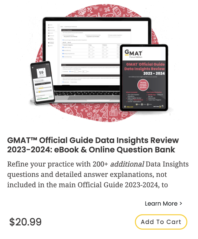 GMAT Official Guide, Official Practice Questions, Official Practice ...