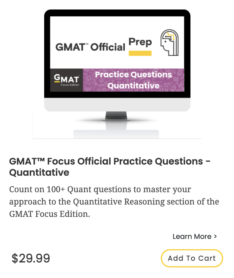 GMAT Official Guide, Official Practice Questions, Official Practice ...